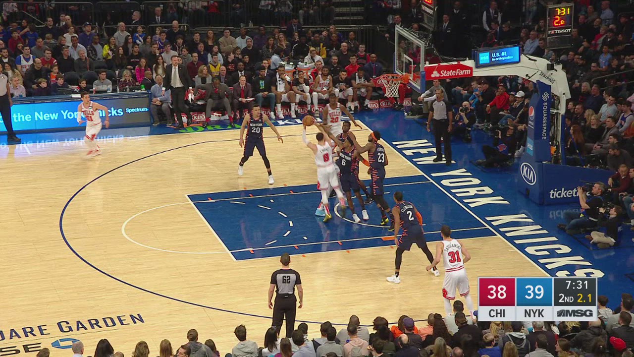 Shot Clock Violation: Bulls @ Knicks | NBA Official