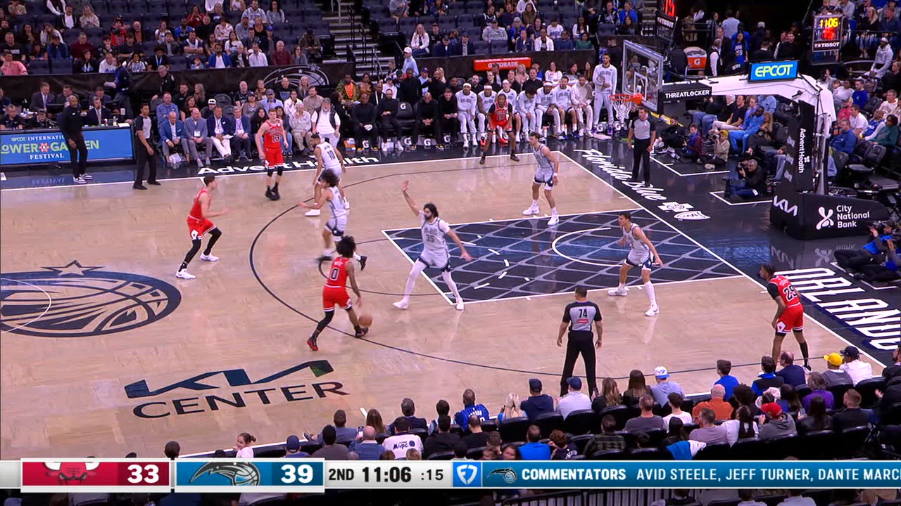 Shot Clock Violation: Bulls @ Magic | NBA Official