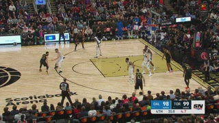 Shot Clock Violation: Mavericks @ Raptors | NBA Official