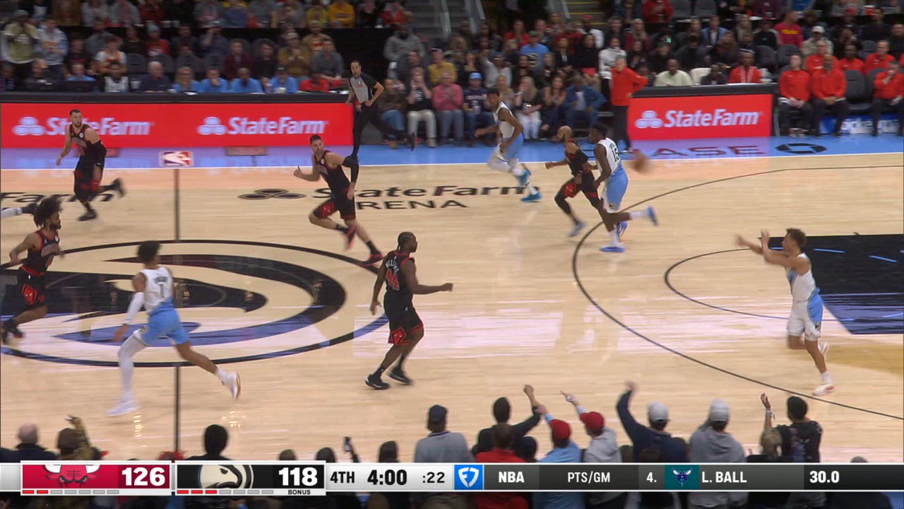 Clear-Path-To-The Basket-Foul: Bulls @ Hawks | NBA Official