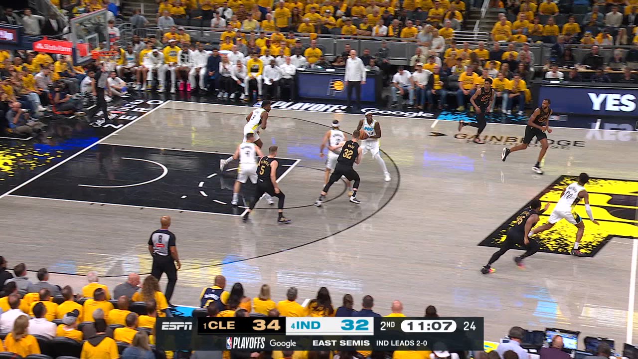 Clear-Path-To-The Basket-Foul: Cavaliers @ Pacers | NBA Official