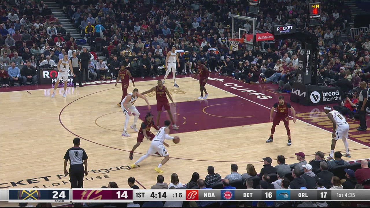 Clear-Path-To-The Basket-Foul: Nuggets @ Cavaliers | NBA Official
