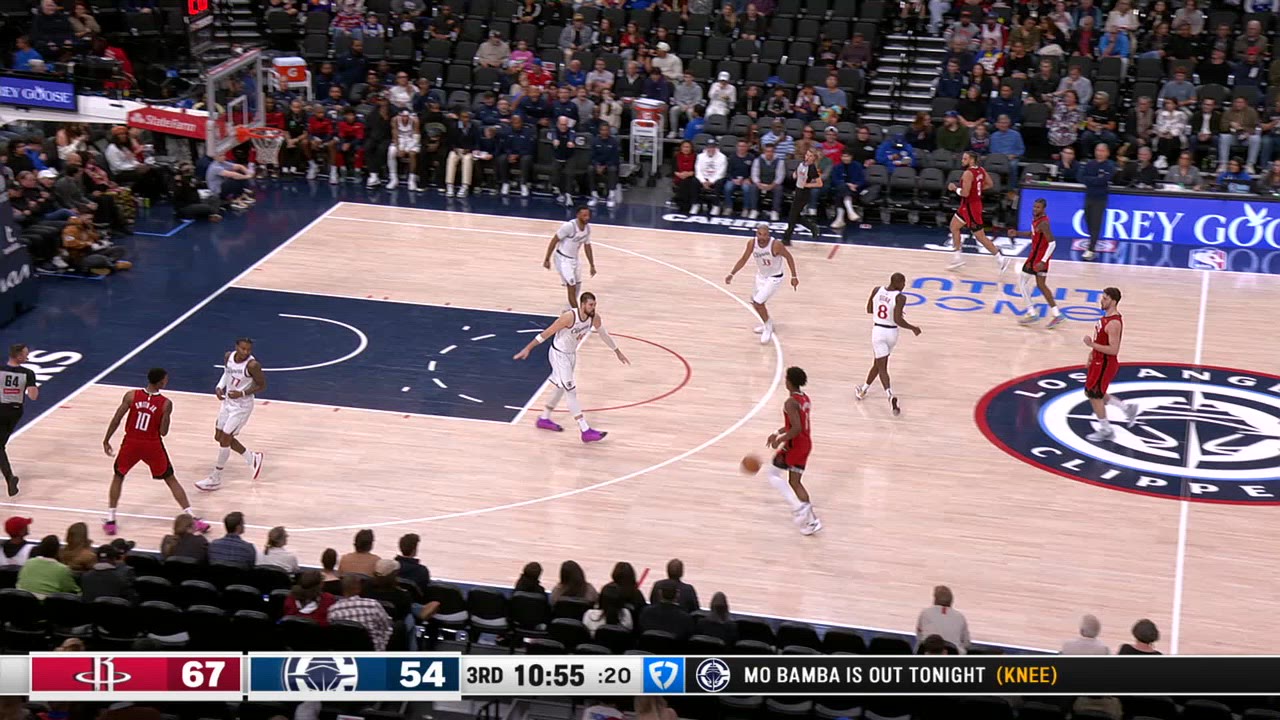 Clear-Path-To-The Basket-Foul: Rockets @ Clippers | NBA Official