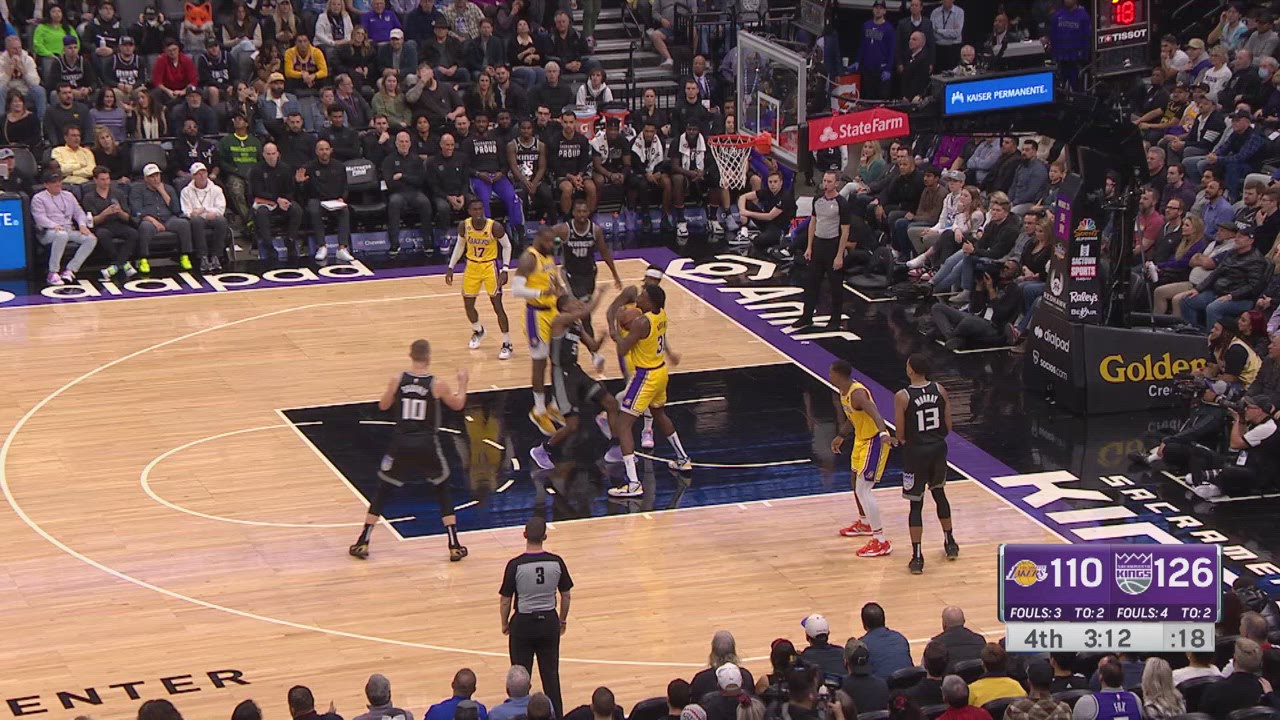 Clear-Path-To-The Basket-Foul: Lakers @ Kings | NBA Official