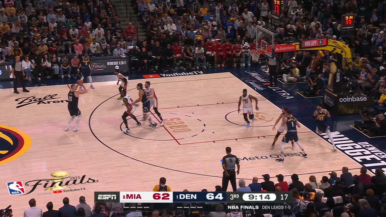 Clear-Path-To-The Basket-Foul: Heat @ Nuggets | NBA Official