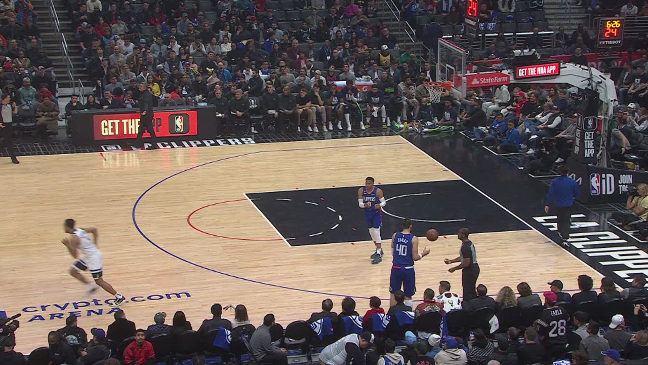 Clear-Path-To-The Basket-Foul: Timberwolves @ Clippers | NBA Official