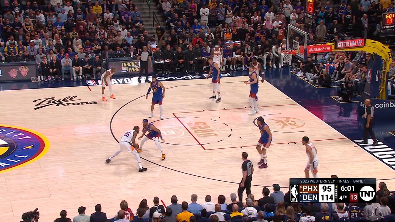 Clear-Path-To-The Basket-Foul: Suns @ Nuggets | NBA Official