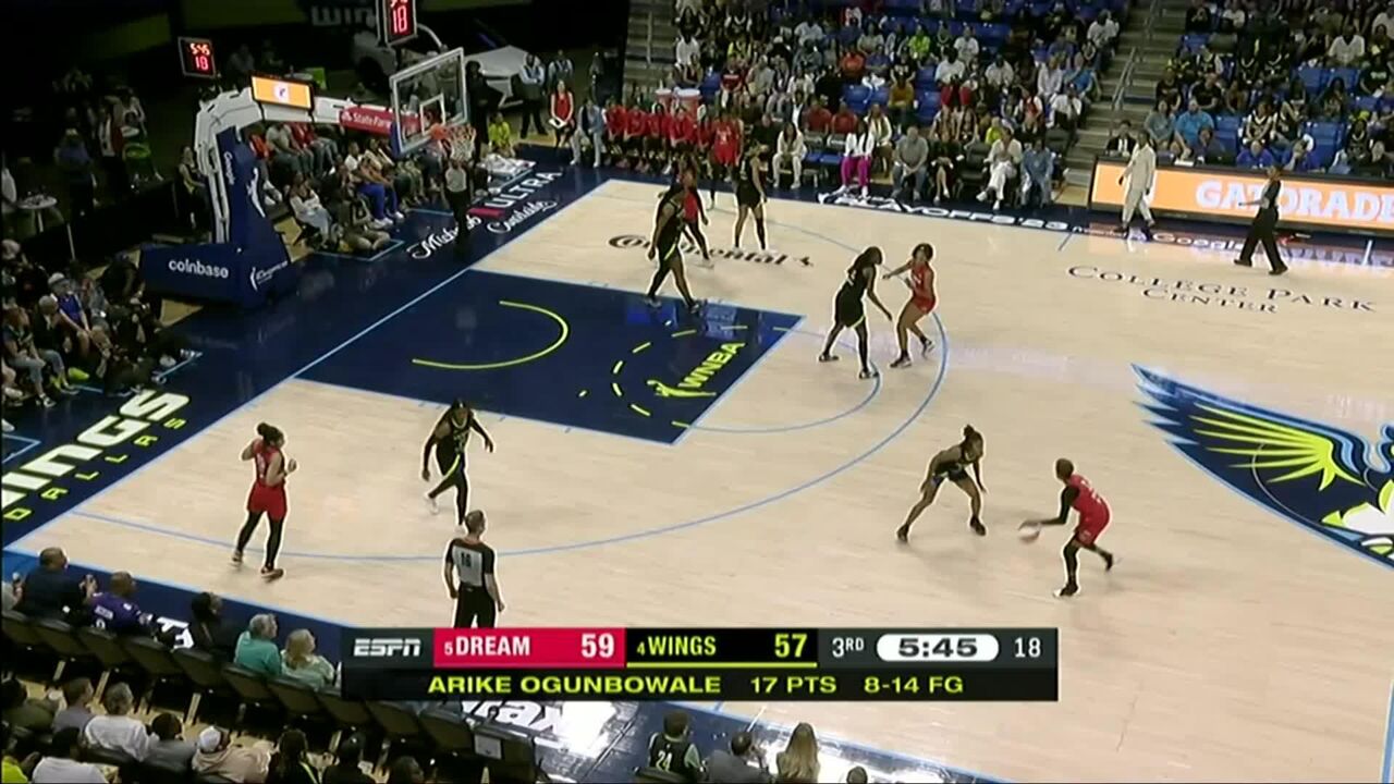 WNBA Stats | Billings Lost Ball Turnover (P2.T11) Sabally STEAL (4 STL)