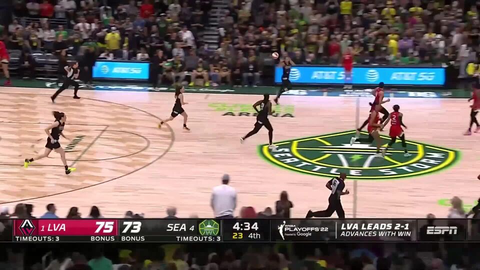 Chelsea Gray Assists in Seattle Storm vs. Las Vegas Aces - Las Vegas Aces