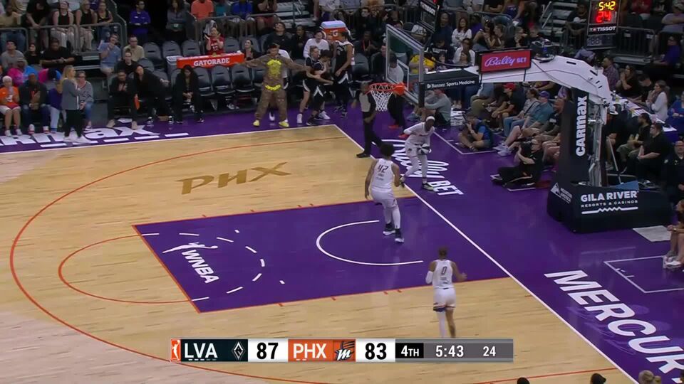 Las Vegas Aces Top Points vs. Phoenix Mercury - Las Vegas Aces