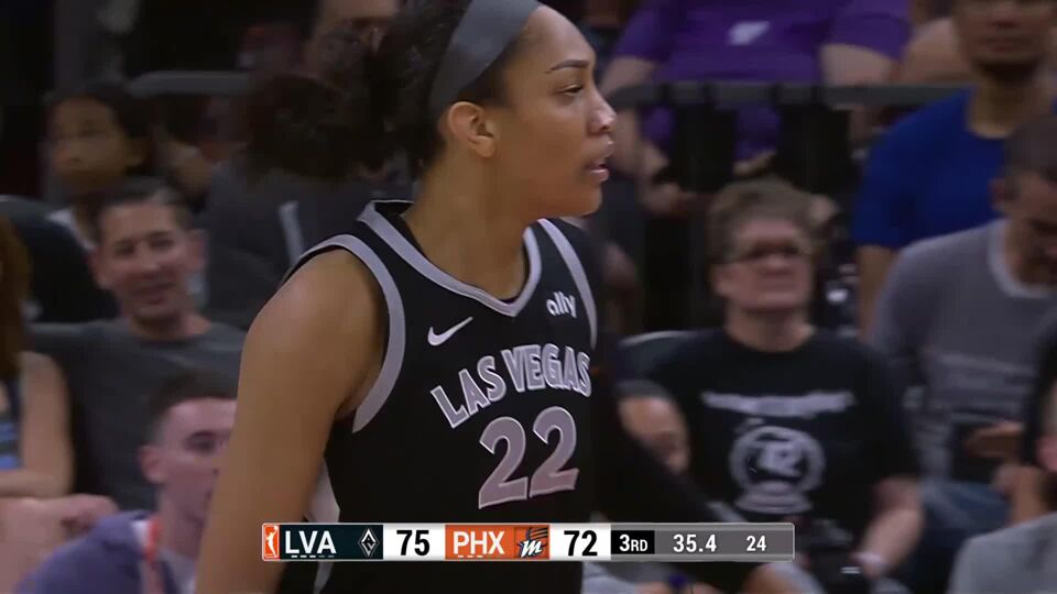 Las Vegas Aces 3rd Quarter Top Plays - Las Vegas Aces