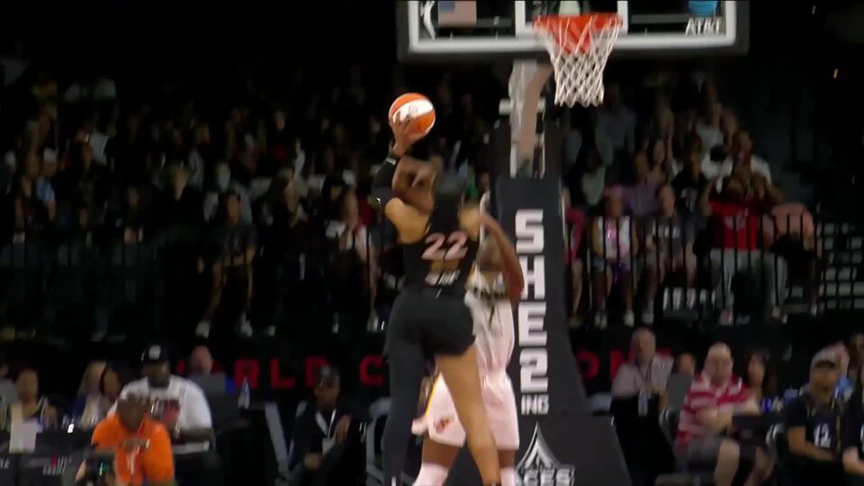 Chelsea Gray, A'ja Wilson Top Double Doubles vs. Indiana Fever - Las ...