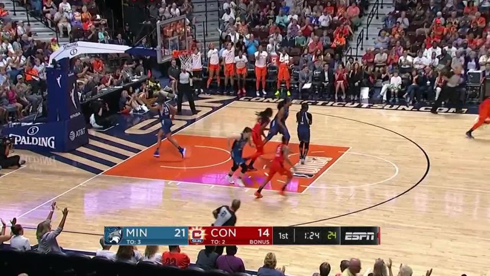 Shekinna Stricklen with the must-see play! - WNBA.com - Official Site ...
