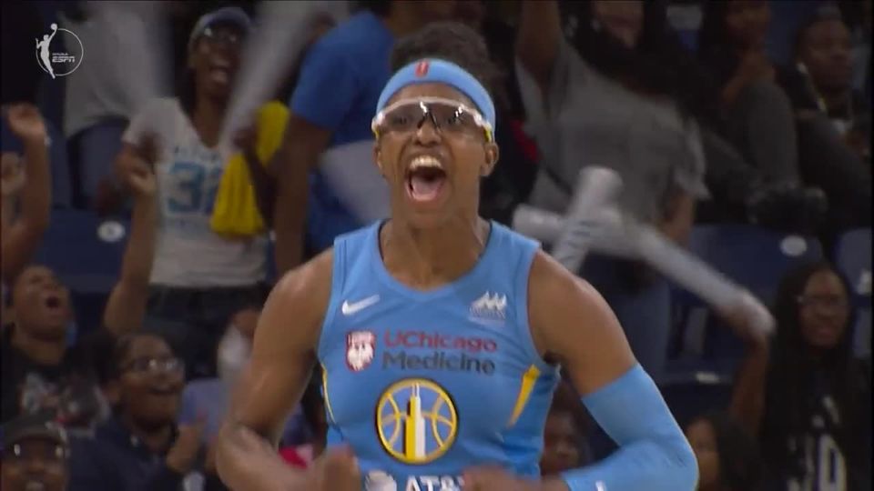 Diamond DeShields with 25 Points vs. Phoenix Mercury in First Playoff ...