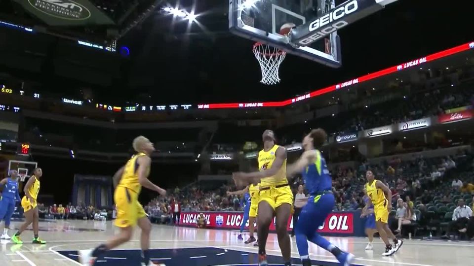 Isabelle Harrison finishes through contact - WNBA.com - Official Site ...