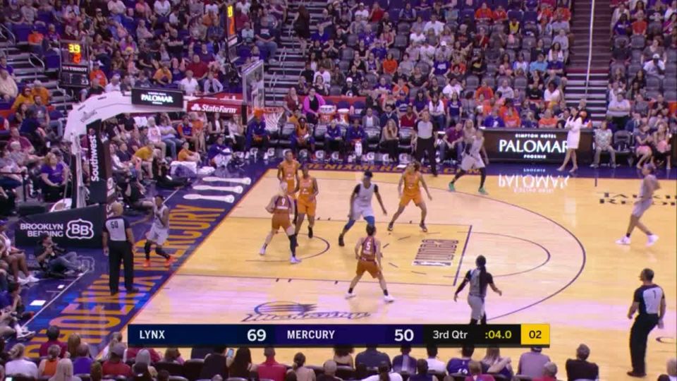 Sophie Cunningham with the must-see play! - WNBA.com - Official Site of ...