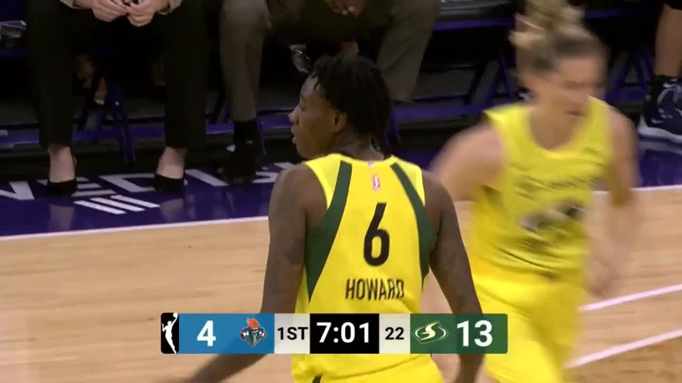 Natasha Howard nails it from behind the arc - WNBA.com - Official Site ...
