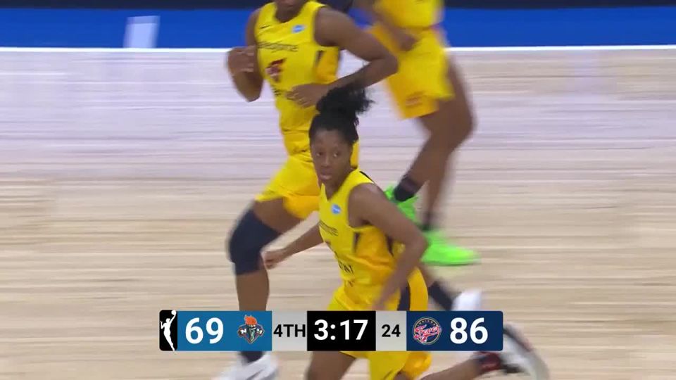 Kelsey Mitchell with 23 Points vs. New York Liberty - WNBA.com ...
