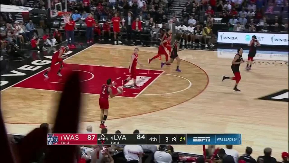 Liz Cambage with 25 Points vs. Washington Mystics - Las Vegas Aces