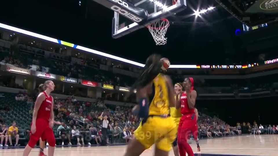 Tiffany Mitchell scores and draws the foul - WNBA.com - Official Site ...