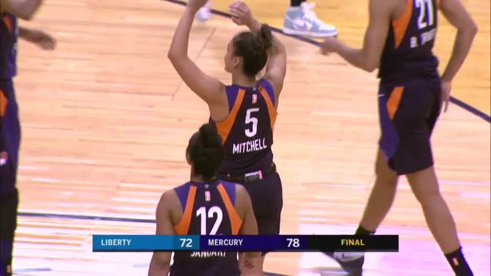 Phoenix Mercury vs. New York Liberty - Game Highlights - Phoenix Mercury