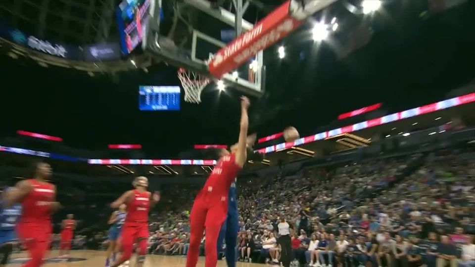 Damiris Dantas sends the shot away - WNBA.com - Official Site of the WNBA