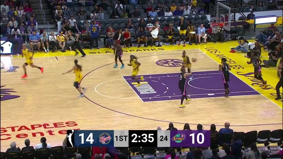 Tiffany Mitchell sinks the shot at the buzzer - WNBA.com - Official ...