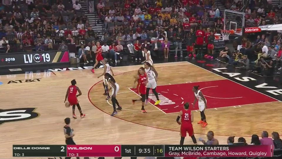 Team Wilson Drains WNBA All-Star Game Record 21 Three-Pointers - WNBA ...