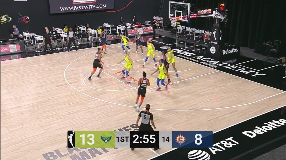 Bonner Scores 18, Thomas Posts 17 As Sun Defeat Wings (August 12, 2020 ...