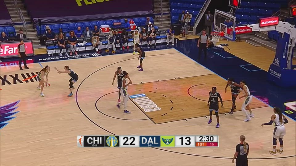 Marina Mabrey Matches Career-High In Wings Victory (July 2, 2021 ...