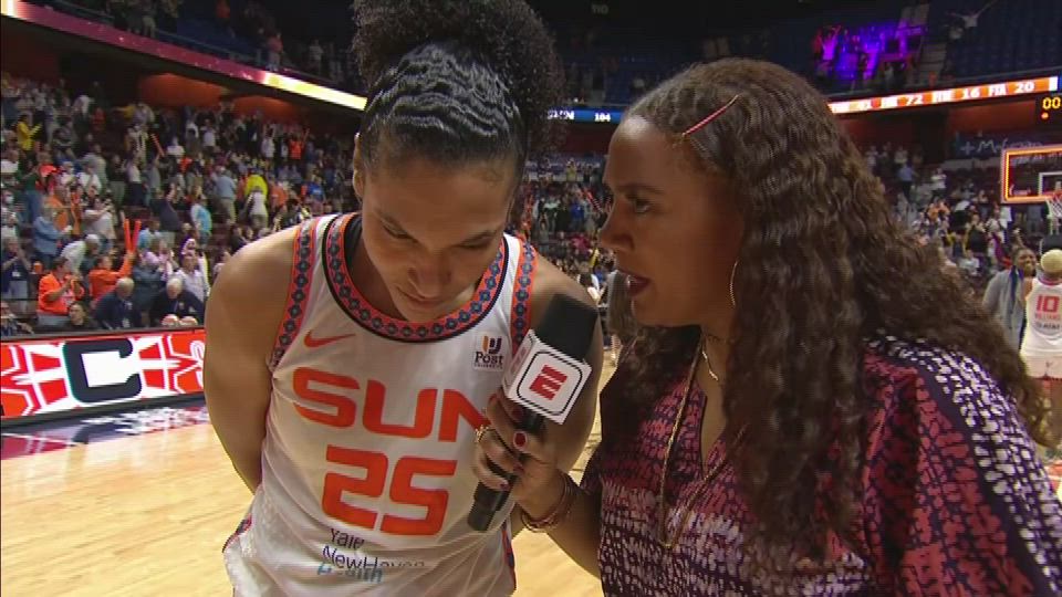 Alyssa Thomas post game interview - WNBA.com - Official Site of the WNBA