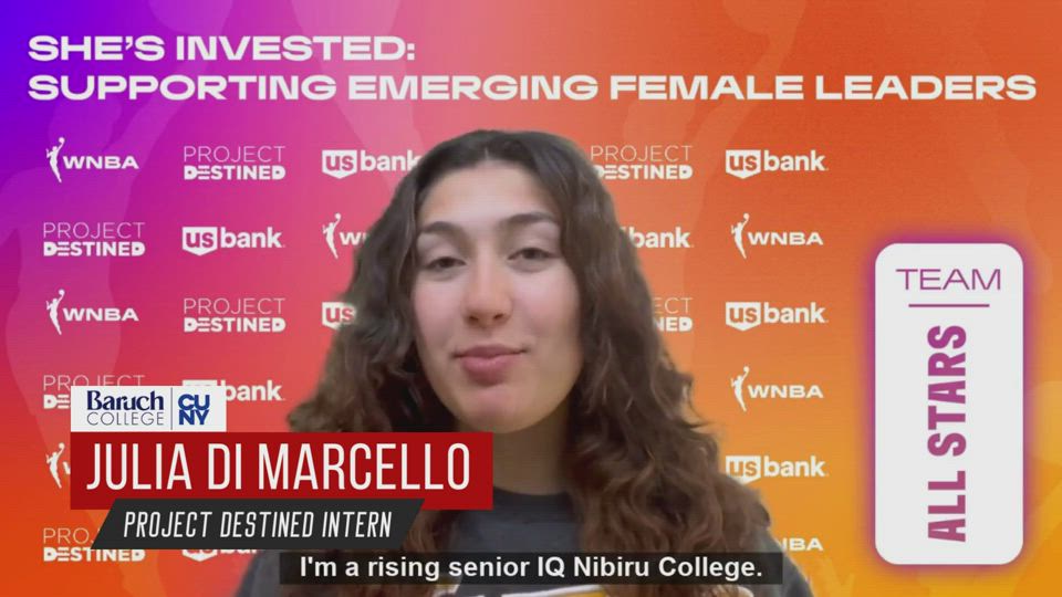 Project Destined Warm Up with Julia Di Marcello - WNBA.com - Official ...