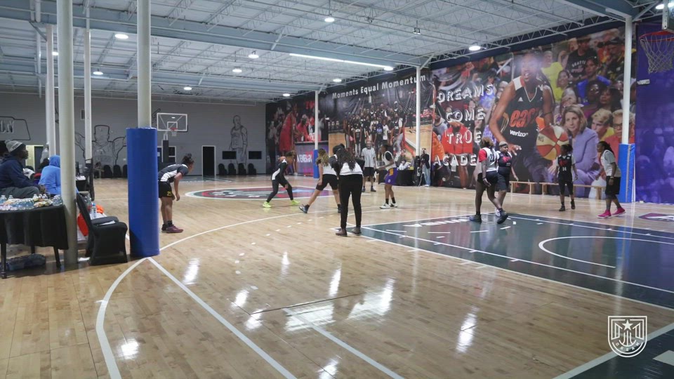 Atlanta Dream Court Donation at Hoop Nation ATL - Atlanta Dream