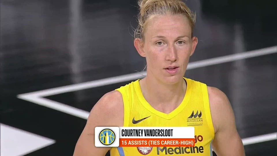 Courtney Vandersloot Sets WNBA Record 18 Assists - Chicago Sky