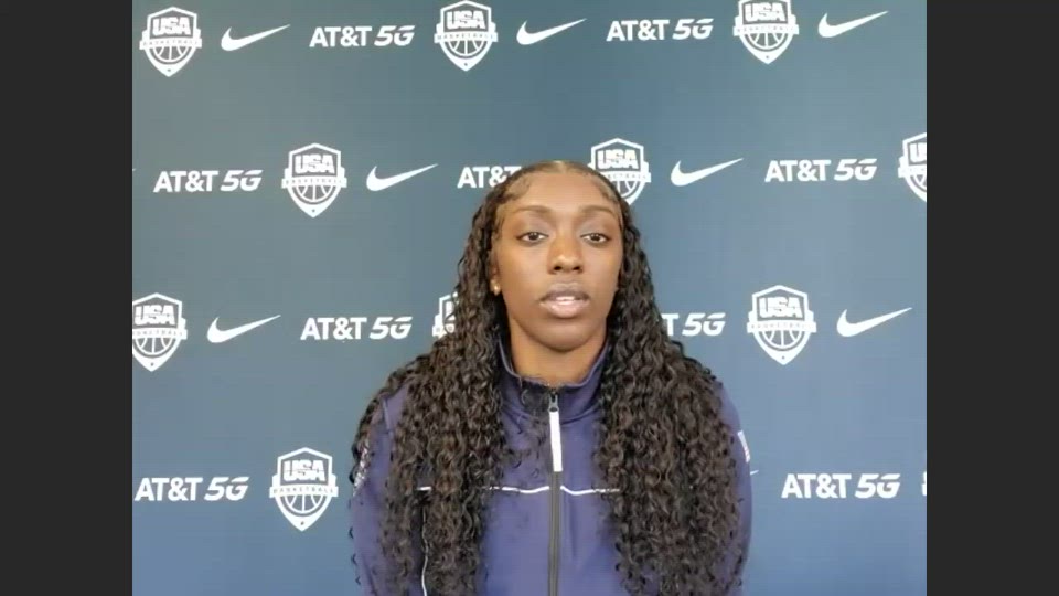USA Basketball Media Availability: Kahleah Copper - Chicago Sky