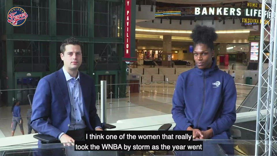 Teaira McCowan Reflects On Her WNBA Rookie Season - Indiana Fever