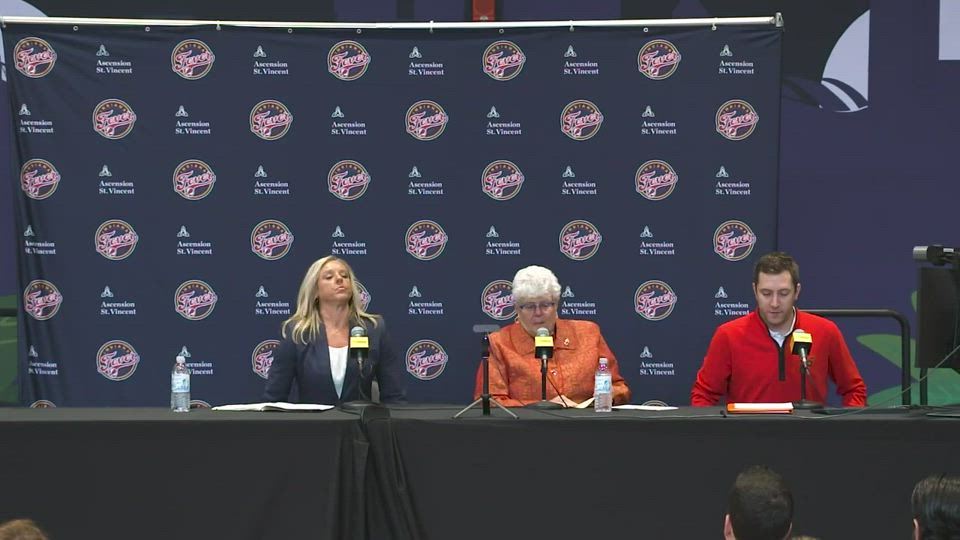 Christie Sides Introductory Press Conference - Indiana Fever