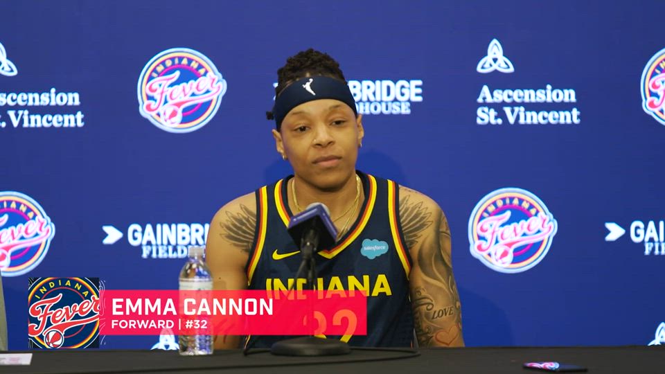 Emma Cannon Media Availability (May 10, 2023) | Indiana Fever - Indiana ...