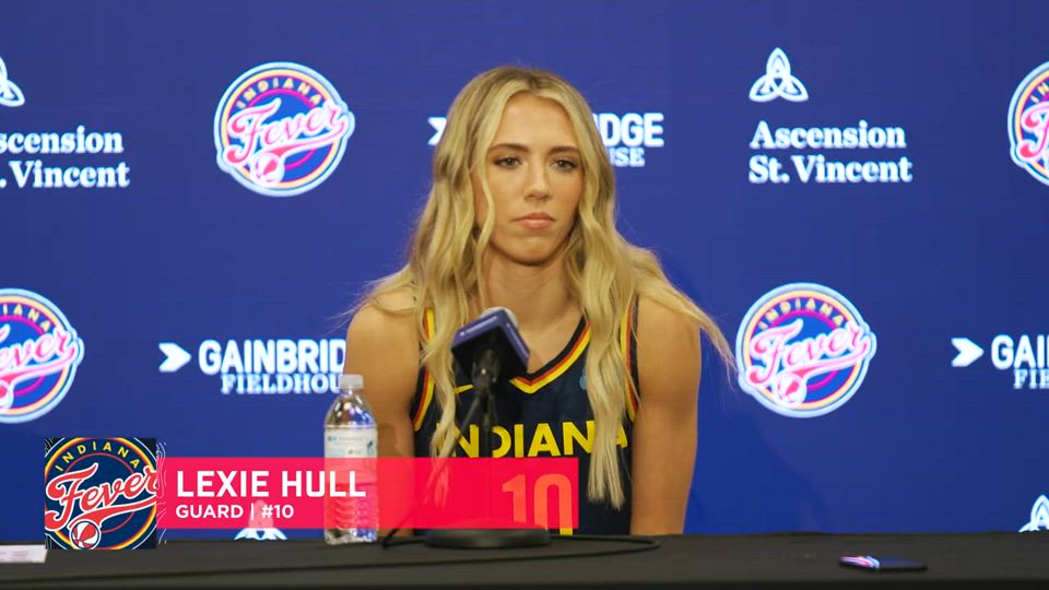 Lexie Hull Media Availability (May 10, 2023) | Indiana Fever - Indiana ...