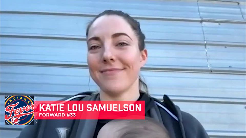 Katie Lou Samuelson Media Availability February 29 2024 Indiana Fever Indiana Fever