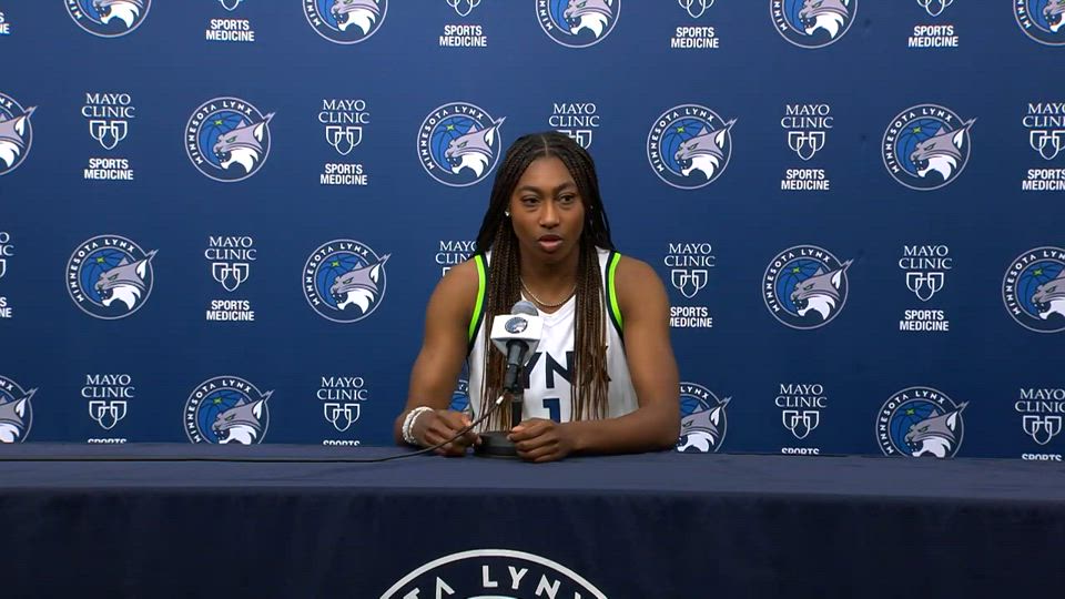 Diamond Miller Media Day Sound | 05.10.23 - Minnesota Lynx