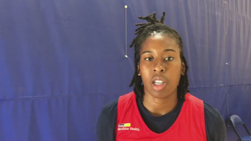 Player Insights: Ariel Atkins on Las Vegas Aces - Washington Mystics